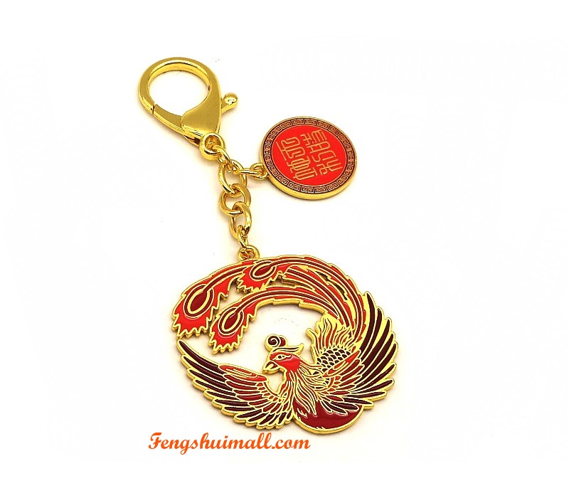 Crimson Phoenix Lunar Mansion Talisman