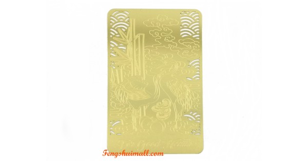 Good Health Talisman Gold Card